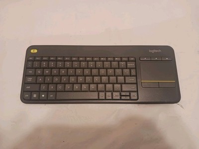 Logitech K400 Plus Wireless Keyboard for PC/TV/Laptop w/Touchpad Plus ...