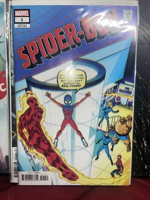 SPIDER-BOY #1 - LUCIANO VECCHIO - ASM #1 HOMAGE VARIANT (MARVEL COMICS ...