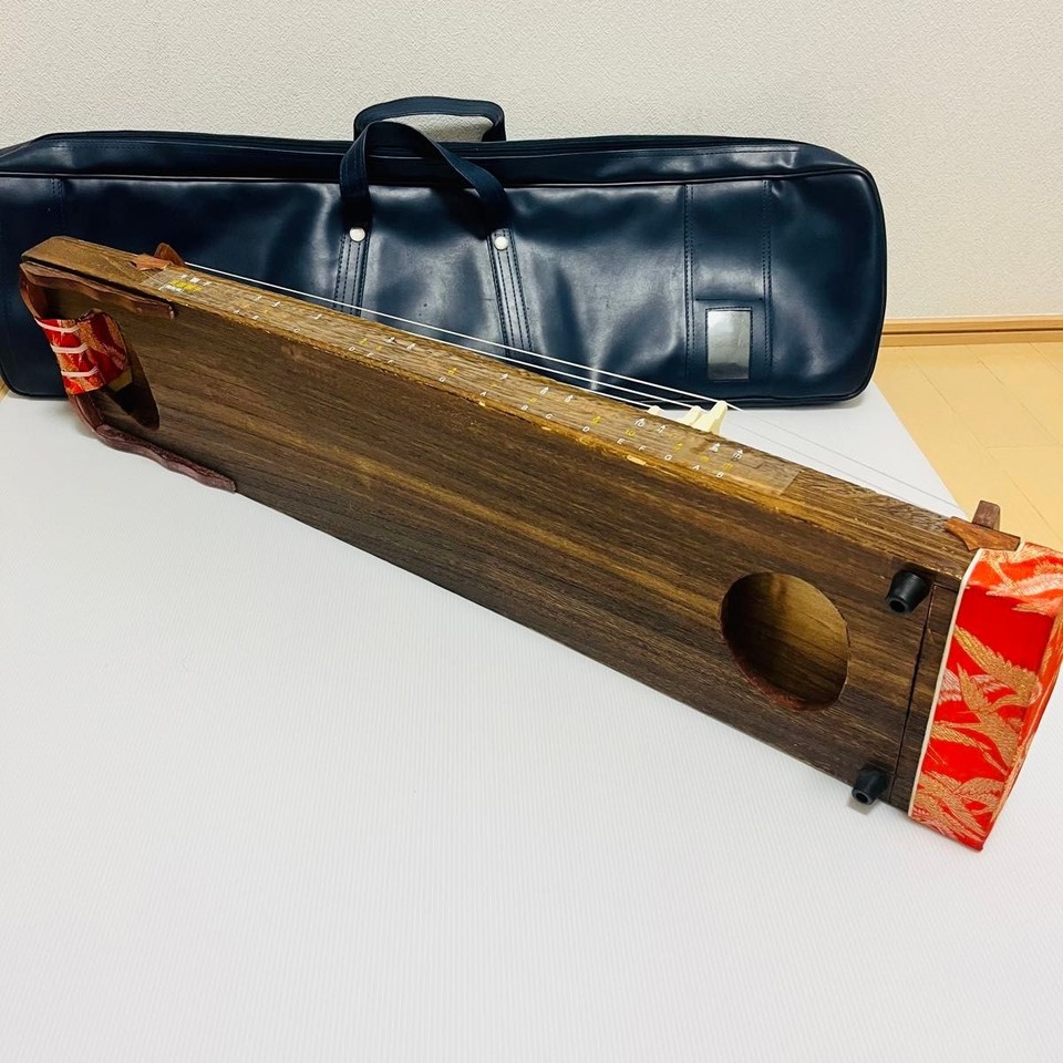 Zenon Koto Japanese Instrument 13 String with Soft Case Bunkagoto ...