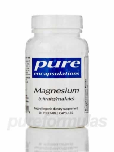 Pure Encapsulations - Magnesium - citrate/malate - 90 vcaps ...