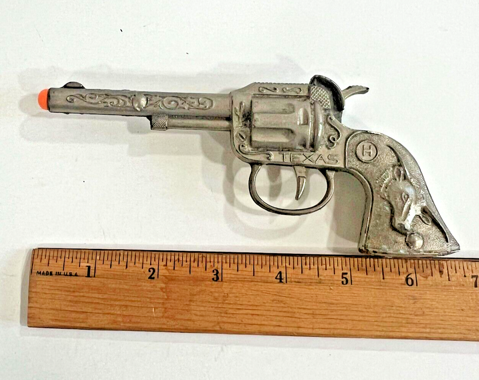 vintage texan jr cap gun hubley toy caps usa | eBay