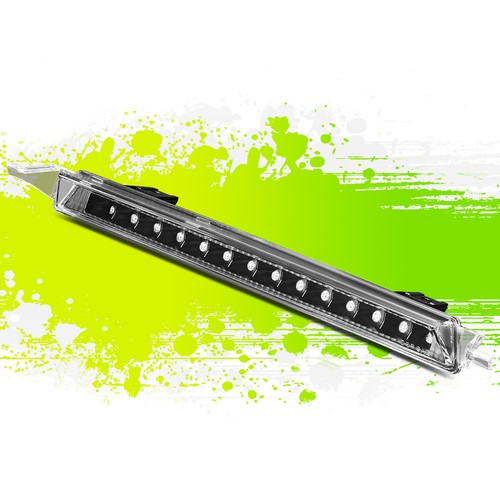 LED Bar 3rd Tail Brake Light for Chevy Traverse GMC Acadia 09-17 Black ...