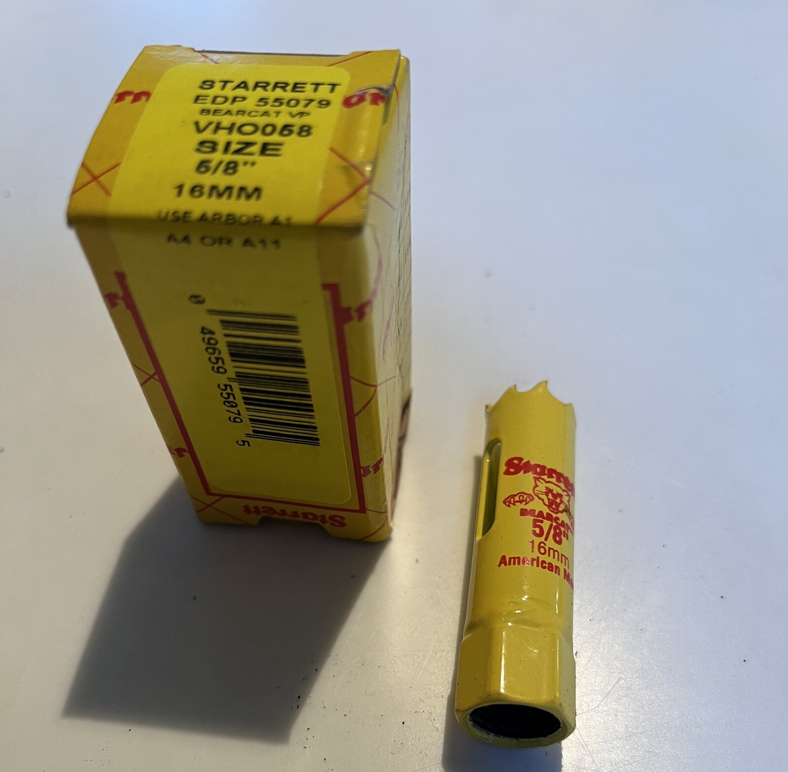 5/8" HSS WELDED EDGE HOLE SAW, NEW, STARRETT | eBay