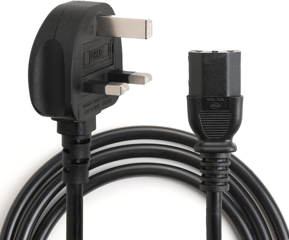 Kettle Lead Power Cable 3 Pin UK Plug Mains Power Cord | eBay UK