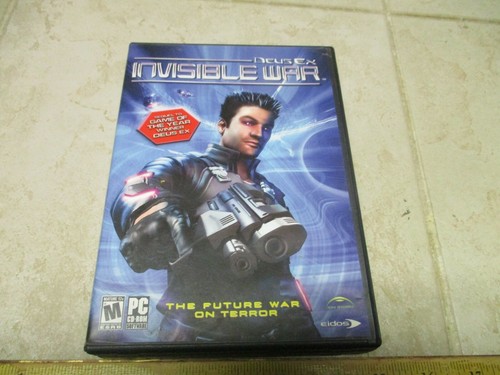 VTG Deus Ex Invisible War PC Game Eidos CD Rom Space Sci-Fi Shooter | eBay