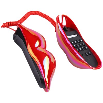 Dial Funny Landline Telephone Lips Phone Decor House | eBay