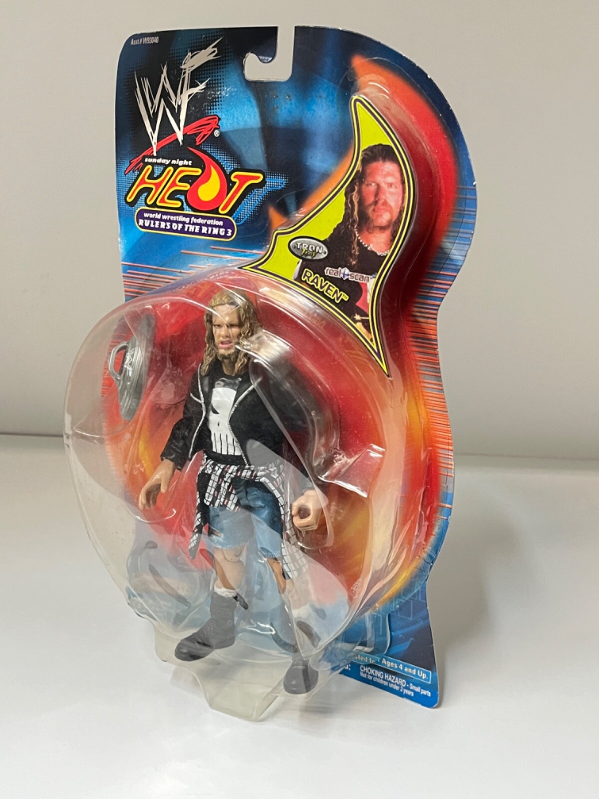 WWF Raven Scott Levy Rulers of The Ring Series 3 Tron Ready Jakks ...