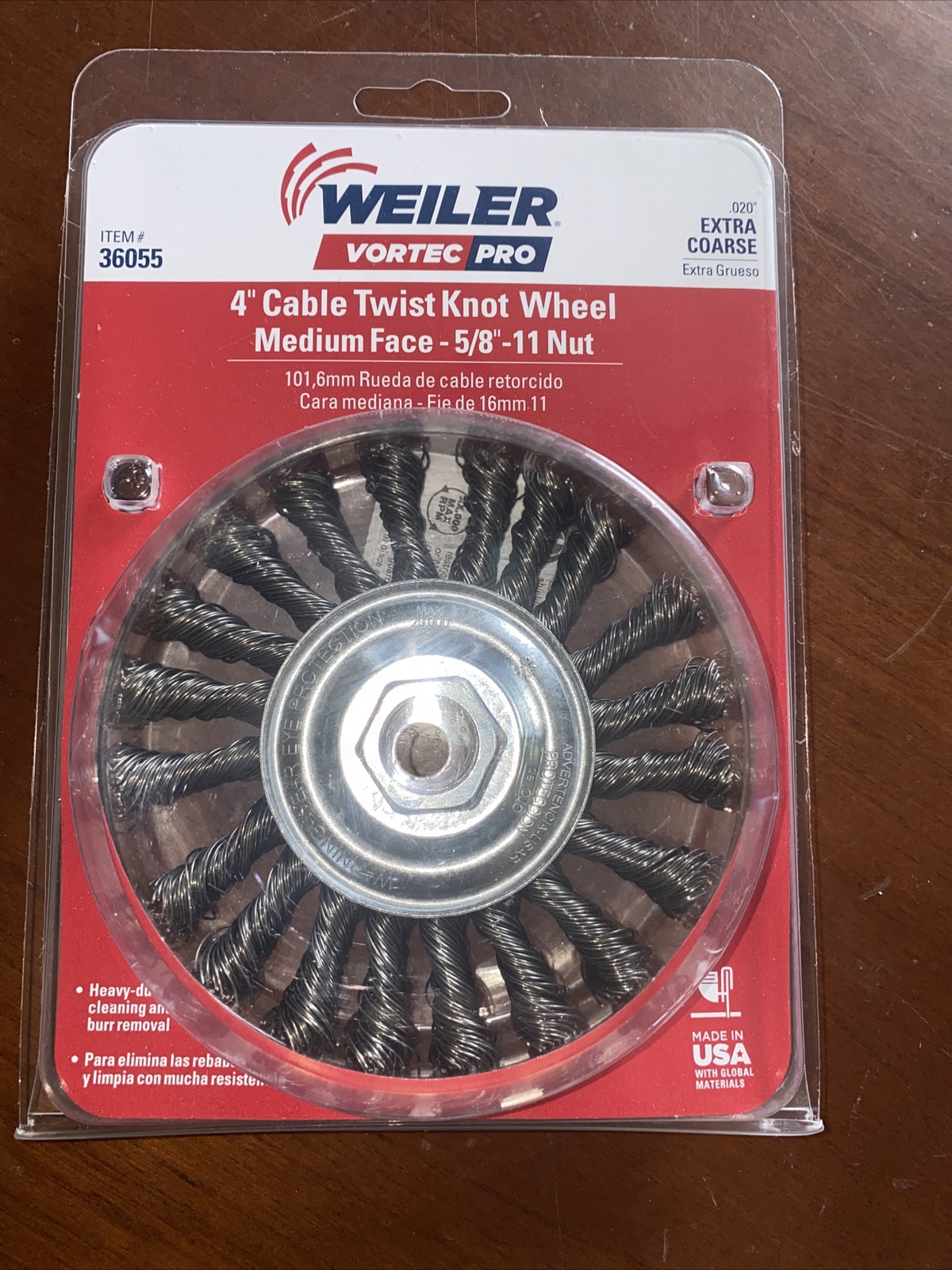 Weiler Corporation 4in Twist Knot Wheel Brsh CRS 36055 for sale online | eBay