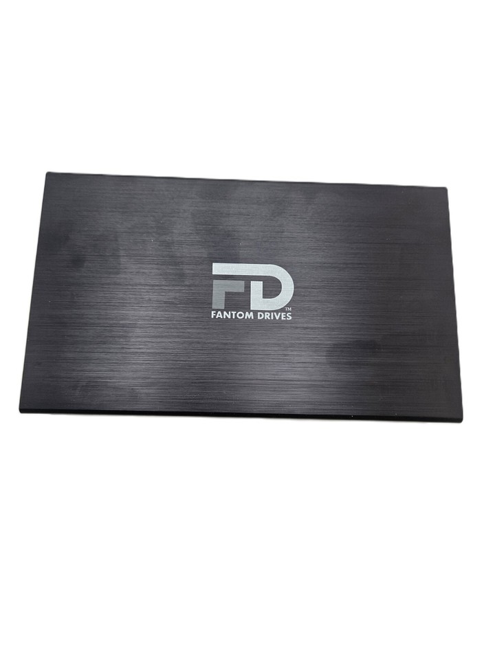 Fantom Drives G-Force Mega Disk 2TB External Drive *27 HOURS POWER ON ...