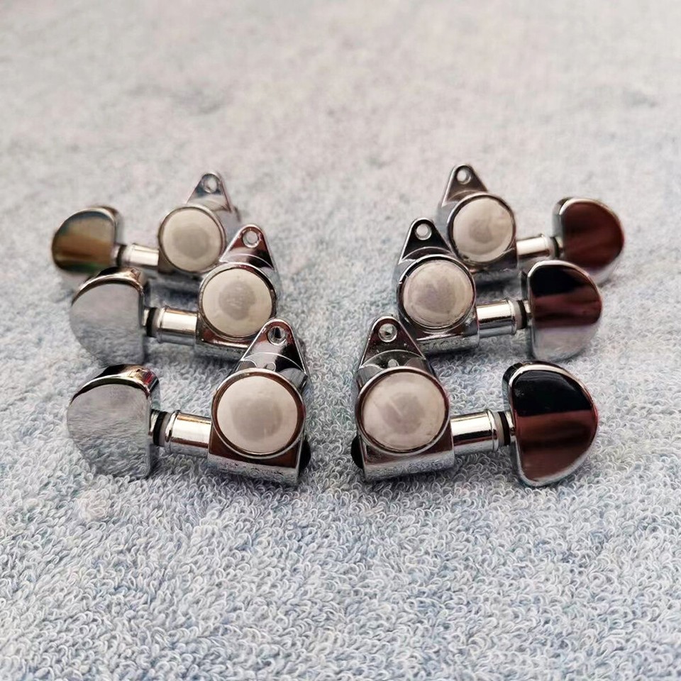Acoustic Electric Guitar Tuning Pegs Keys Tuners Machine Heads Set of ...