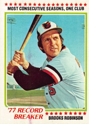1978 Topps Baseball Brooks Robinson RB #4 NM COND. BALTIMORE ORIOLES | eBay