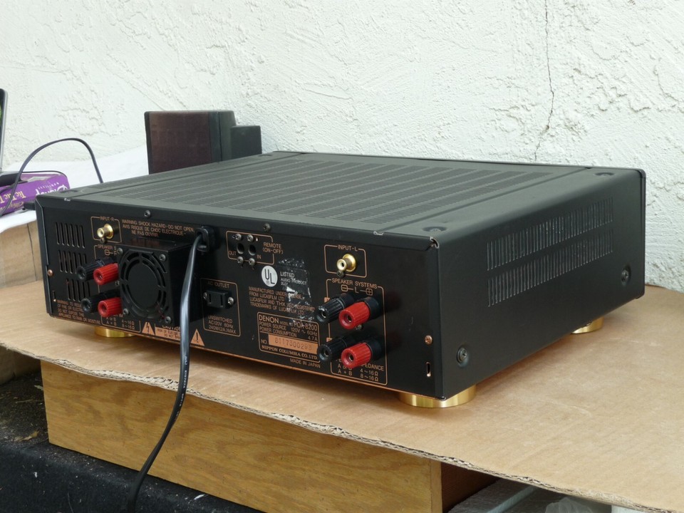 Denon POA-8200 THX Dual Power Amplifier 240 Watt Stereo 2 Channel | eBay