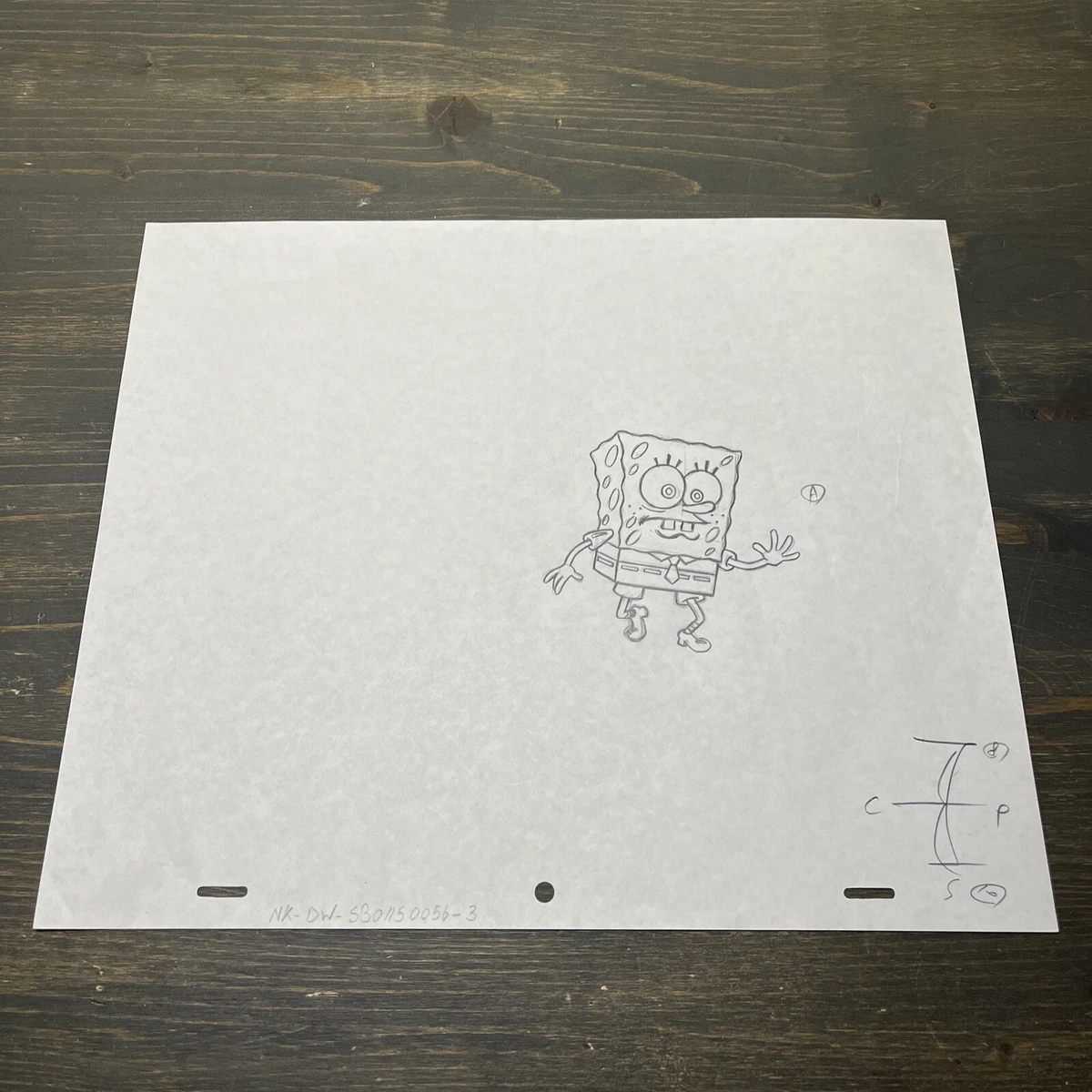 Original Spongebob Drawing