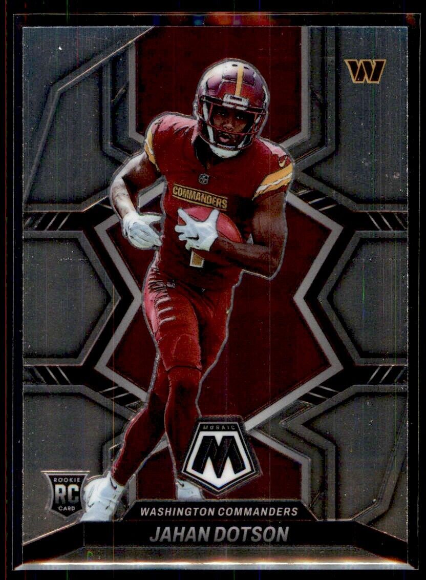 2022 Panini Mosaic Jahan Dotson Rookie Washington Commanders 314 Ebay