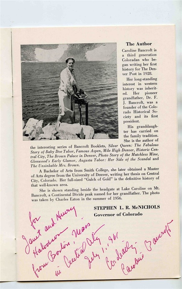 Augusta Tabor Her Side of the Scandal Signed | eBay