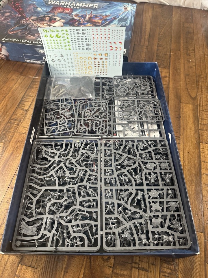 Warhammer 40K Hexfire Box Set Grey Knights v Thousand Sons Open Box ...