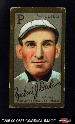 1911 T205 Mickey Doolan Phillies 3 - VG | eBay