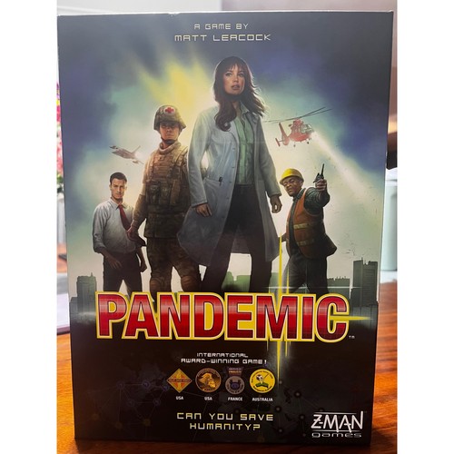 Pandemic Board Game Z-Man Games Matt Leacock Can You Save Humanity | eBay
