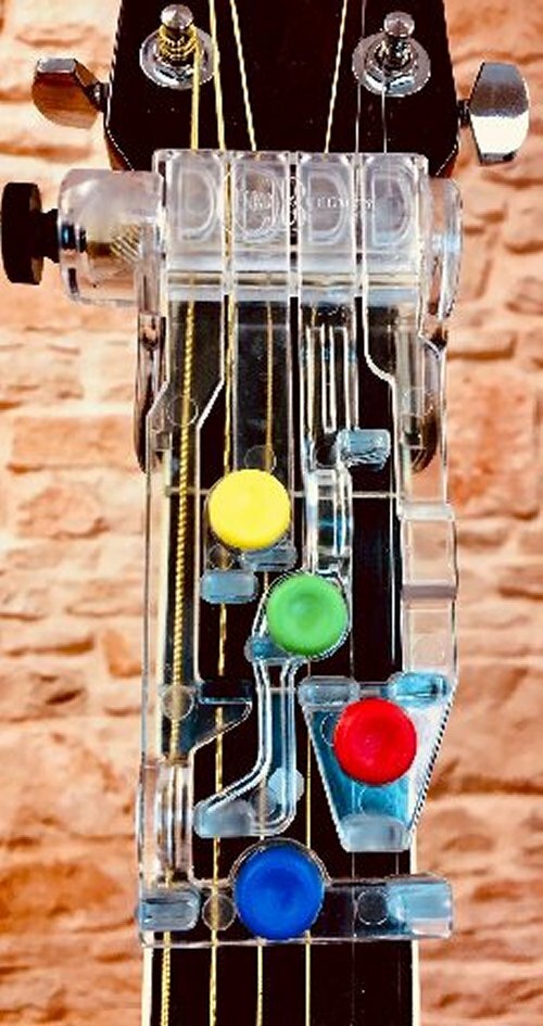 CHORD BUDDY Guitar Learning System Teaching Aid Book Lesson App RIGHT ...