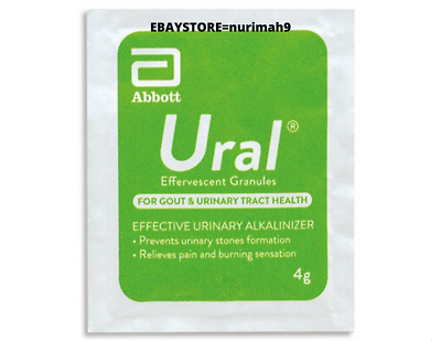 Ural Sachet Ural Effervescent Powder 28 Sachets Urinary UK | Ubuy