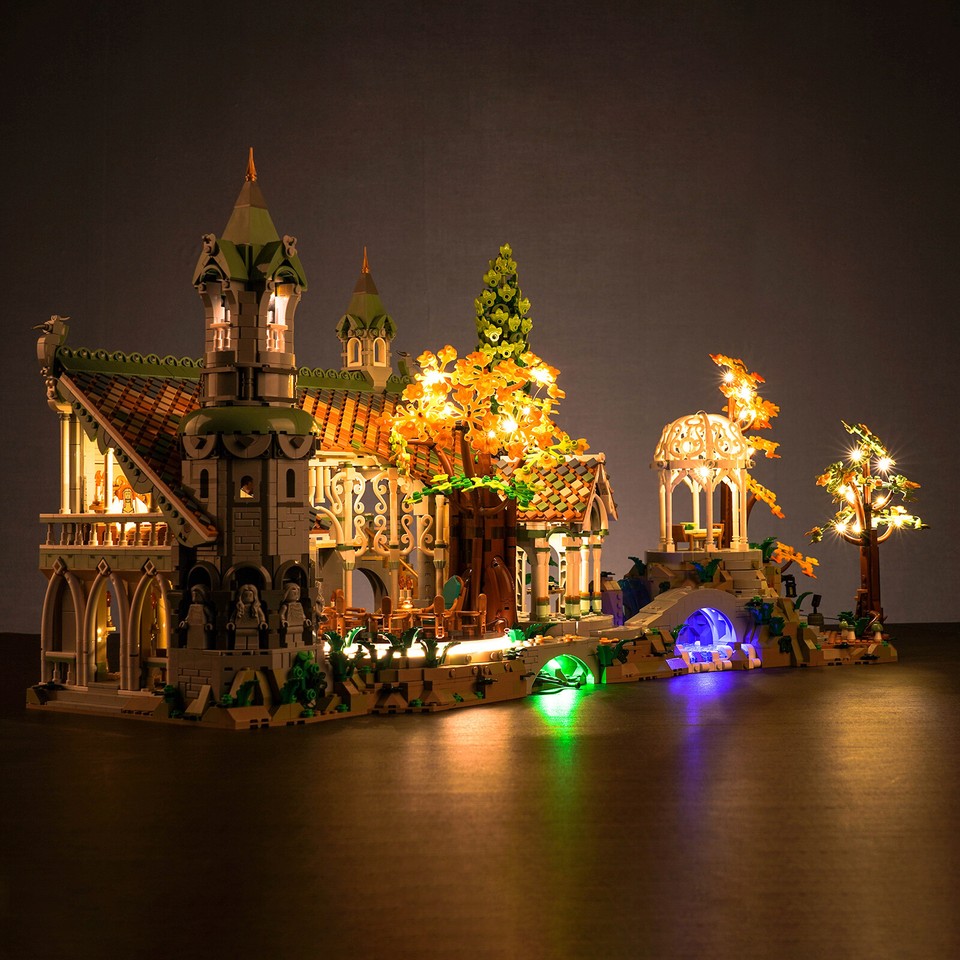 LED Light Kit for Lego 10316 Lord of The Rings: Rivendell Building DIY ...