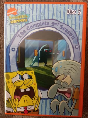 SPONGEBOB SQUAREPANTS SERIES 2 DISC 3 DVD 10 EPISODES | eBay UK
