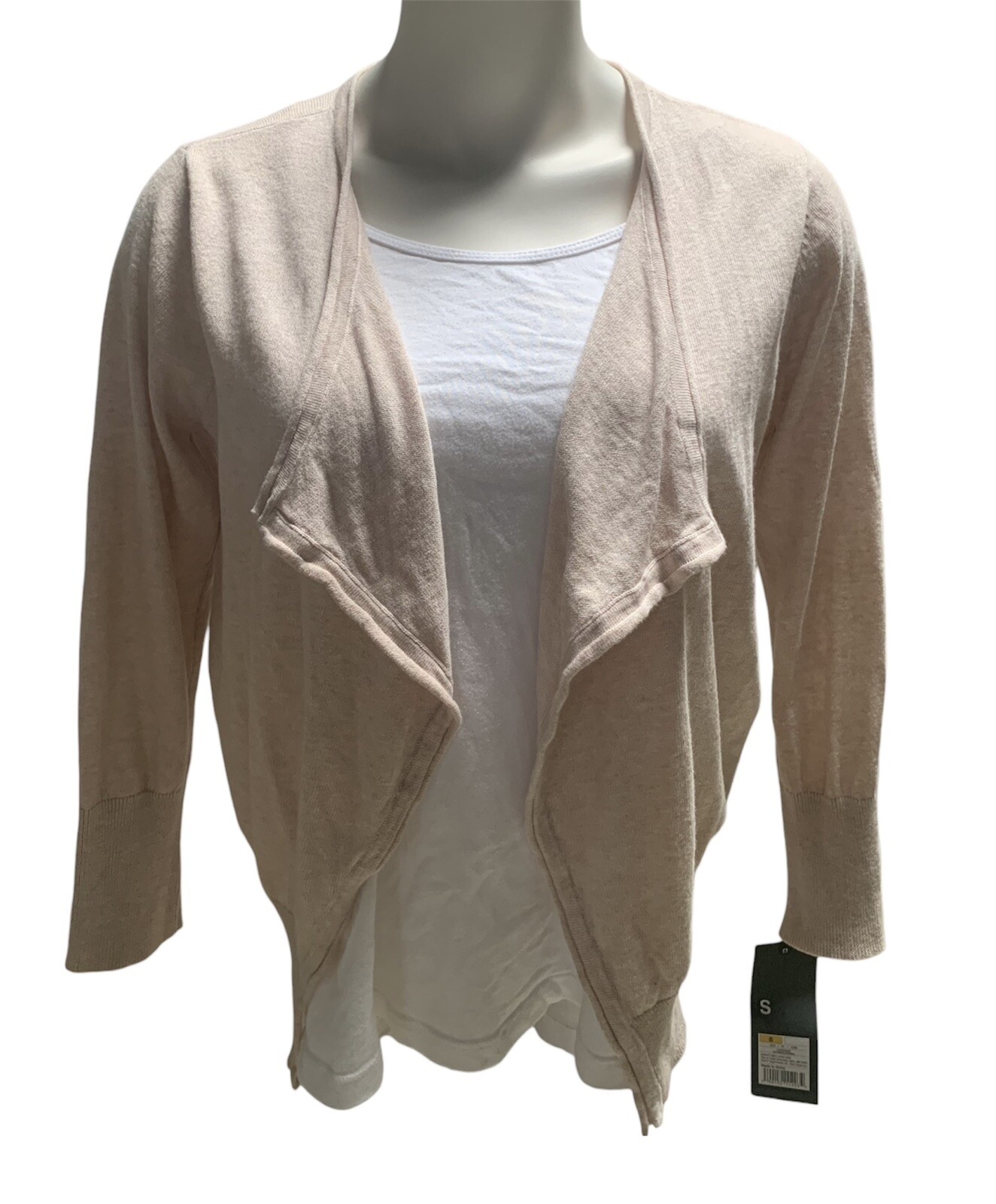 New With Tag Mossimo Open Cardigan In Oatmeal Size Small | eBay