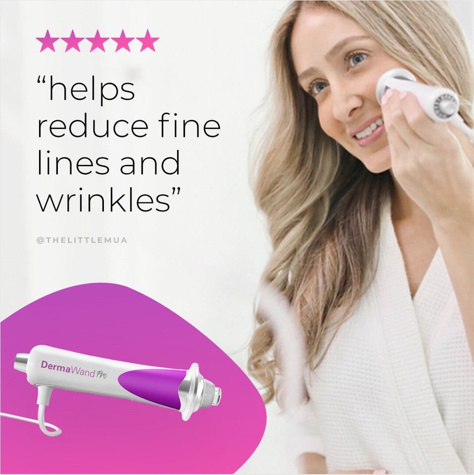 Derma Wand PRO High Frequency Facial Wand 1 Year Warranty -BNIB ...