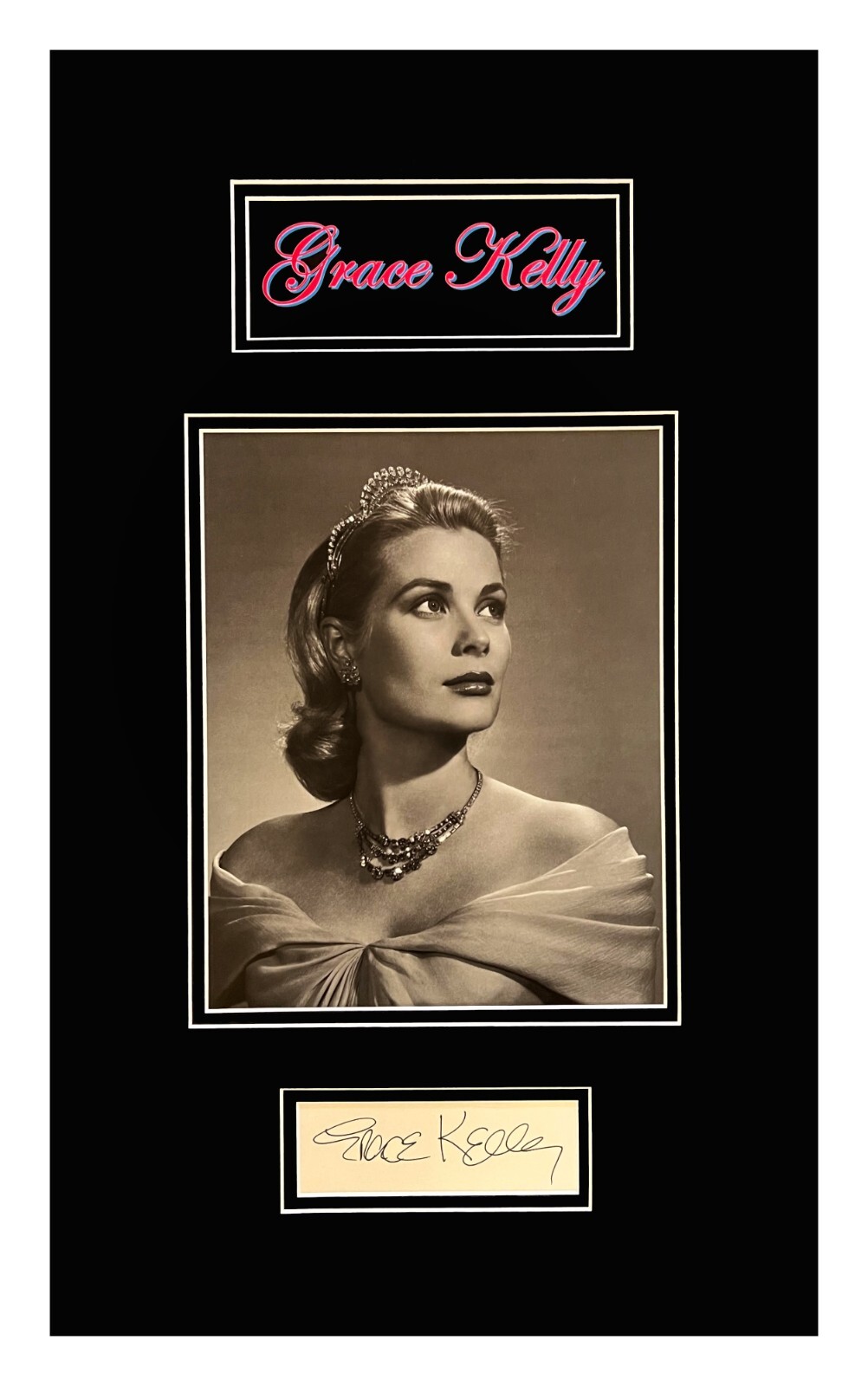 Grace Kelly Autograph