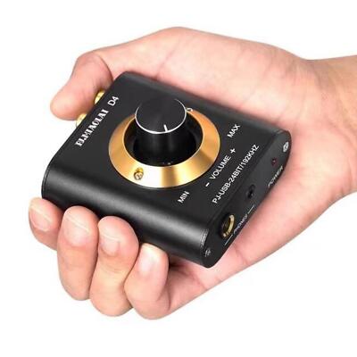 Sound Card PC cm6642 DAC 24Bit/192KHz USB to 3.5mm 6.35mm Audio Jack ...