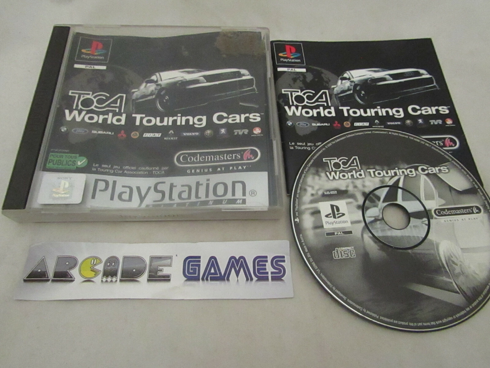 TOCA World Touring Cars Playstation - Prix - Photo - Présentation