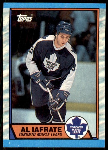1989-90 TOPPS AL IAFRATE TORONTO MAPLE LEAFS #79 | eBay