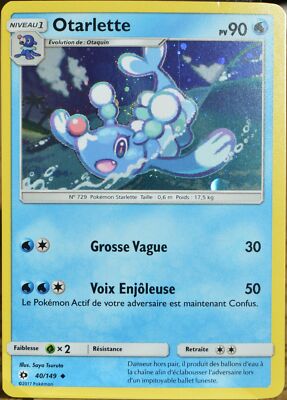 carte Pokémon 40/149 Otarlette 90 PV - Holo Promo NEUF FR | eBay