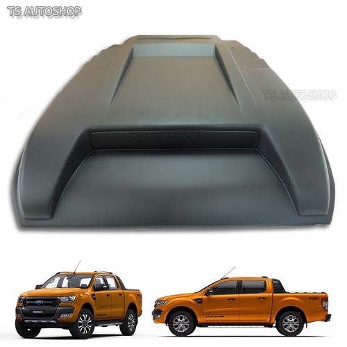 Matte Black Turbo Scoop Fake Cover For Ford Ranger Facelift Px2 Mk2 ...