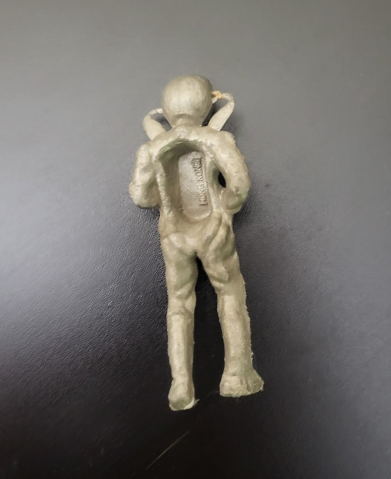 plastic army man vintage figure Paratrooper Alien Space Man | eBay