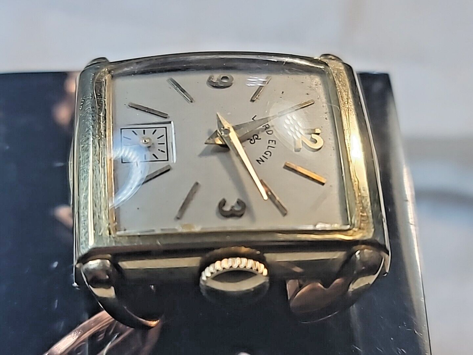 Vintage Rare Drivers Men’s Lord Elgin 21J cal 670 14K GF Case 4625 VG ...