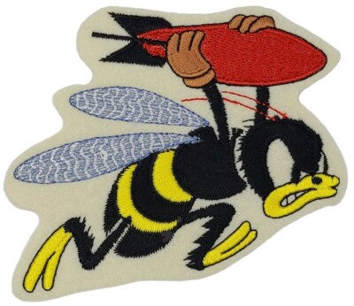 21st Bomber Squadron 1942 Angry Bee Patch |IRON ON SEW 4.5"x3.5" | eBay