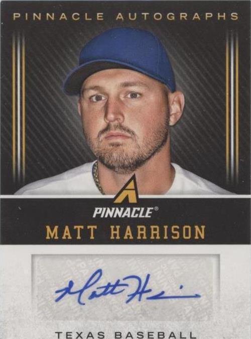2013 Panini Pinnacle - Autographs Matt Harrison #MM (AU) for sale ...
