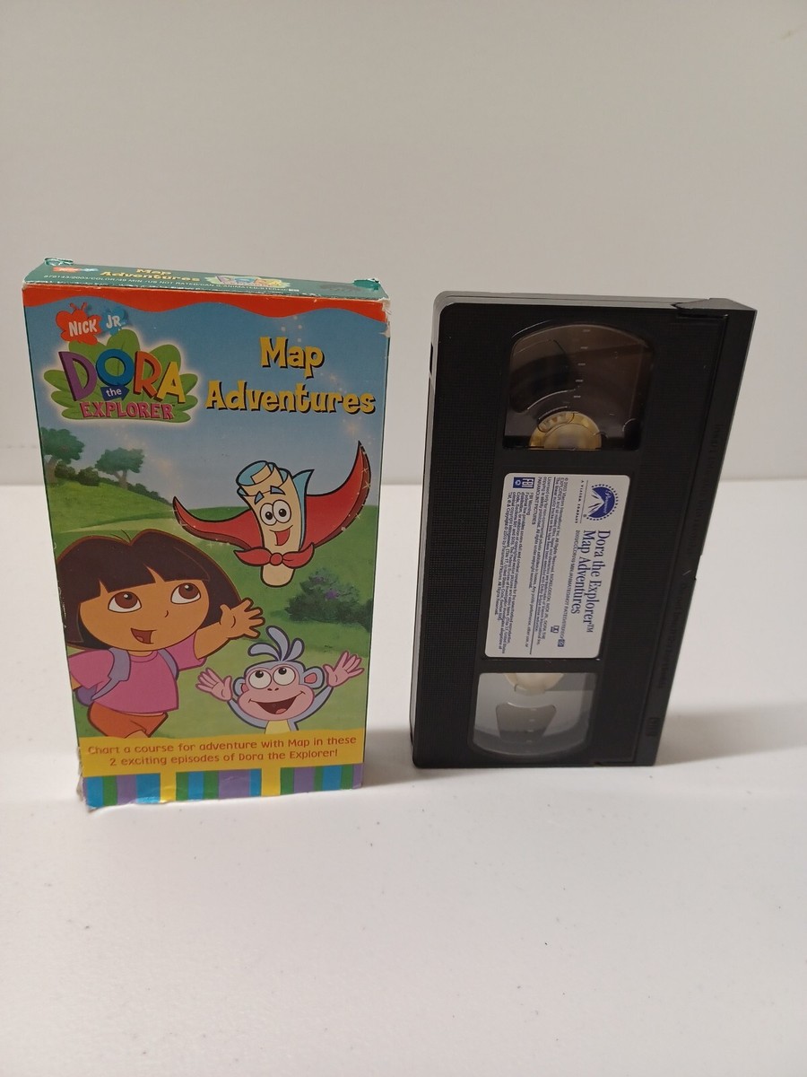 Dora The Explorer Map Adventures Vhs DORA THE EXPLORER Map Adventures
