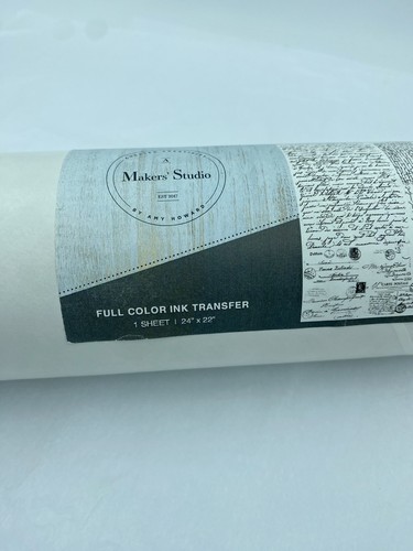 A Makers’ Studio AMS04 Transcripts, Full Color Ink Transfer - 24”x22 ...