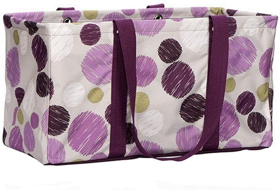 GB Thirty One Medium LARGE UTILITY TOTE Bag basket laundry 31 candy ...