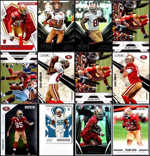 Panini Rookies & Stars San Francisco 49ers (15) Card Lot - Last Call ...