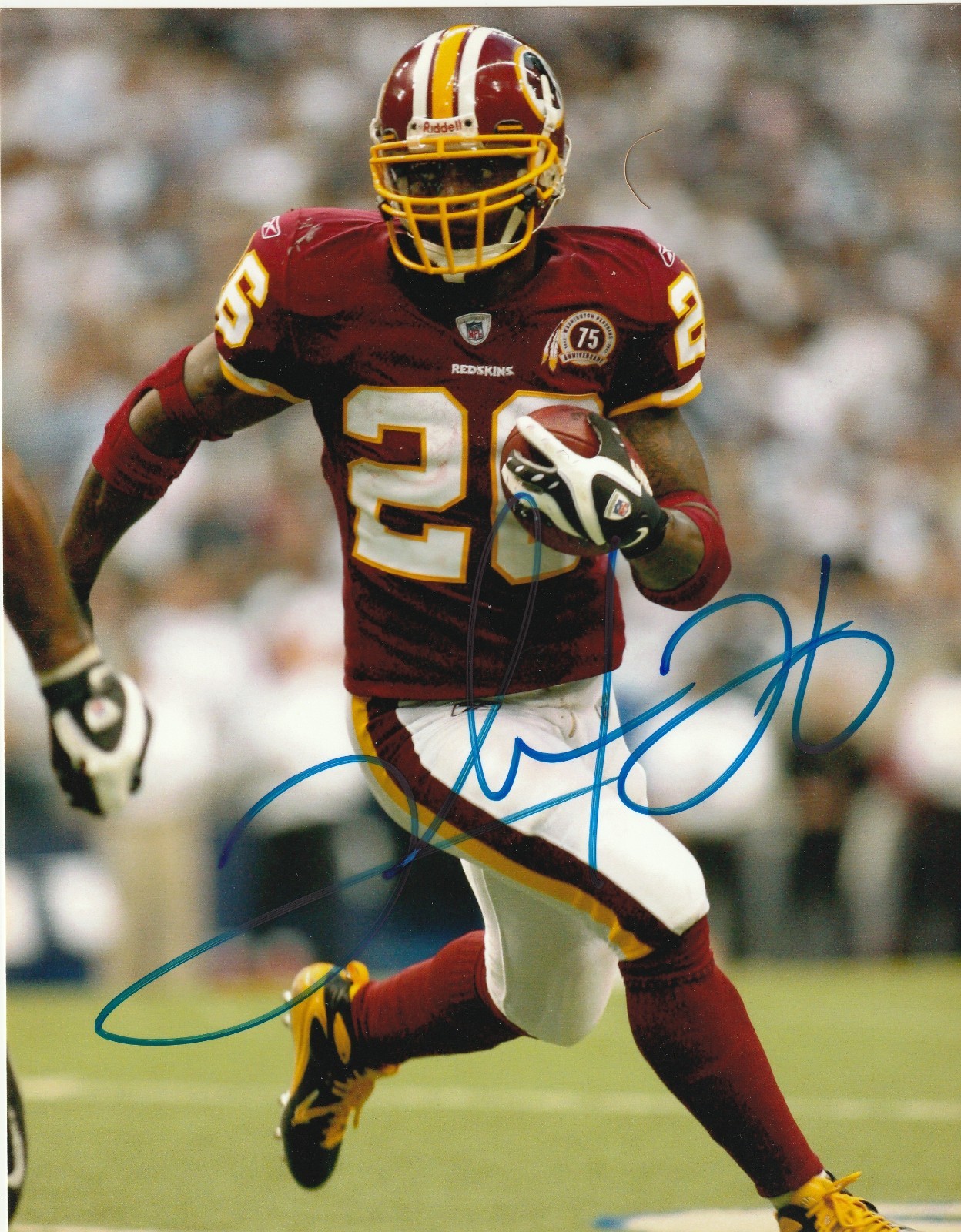 Clinton Portis signed 8x10 Washington Redskins color photo #2 | eBay