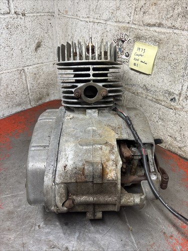 1973 Cooper 250 Enduro Islo Dirtbike Engine Motor Complete Seized Parts ...