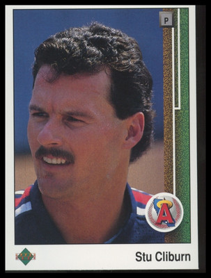 1989 Upper Deck #483 Stu Cliburn California Angels | eBay