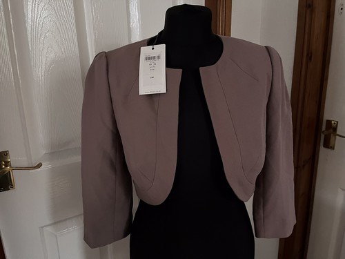 Alexon Vintage Ladies toffee , caramel colour Bolero Shrug Cropped ...