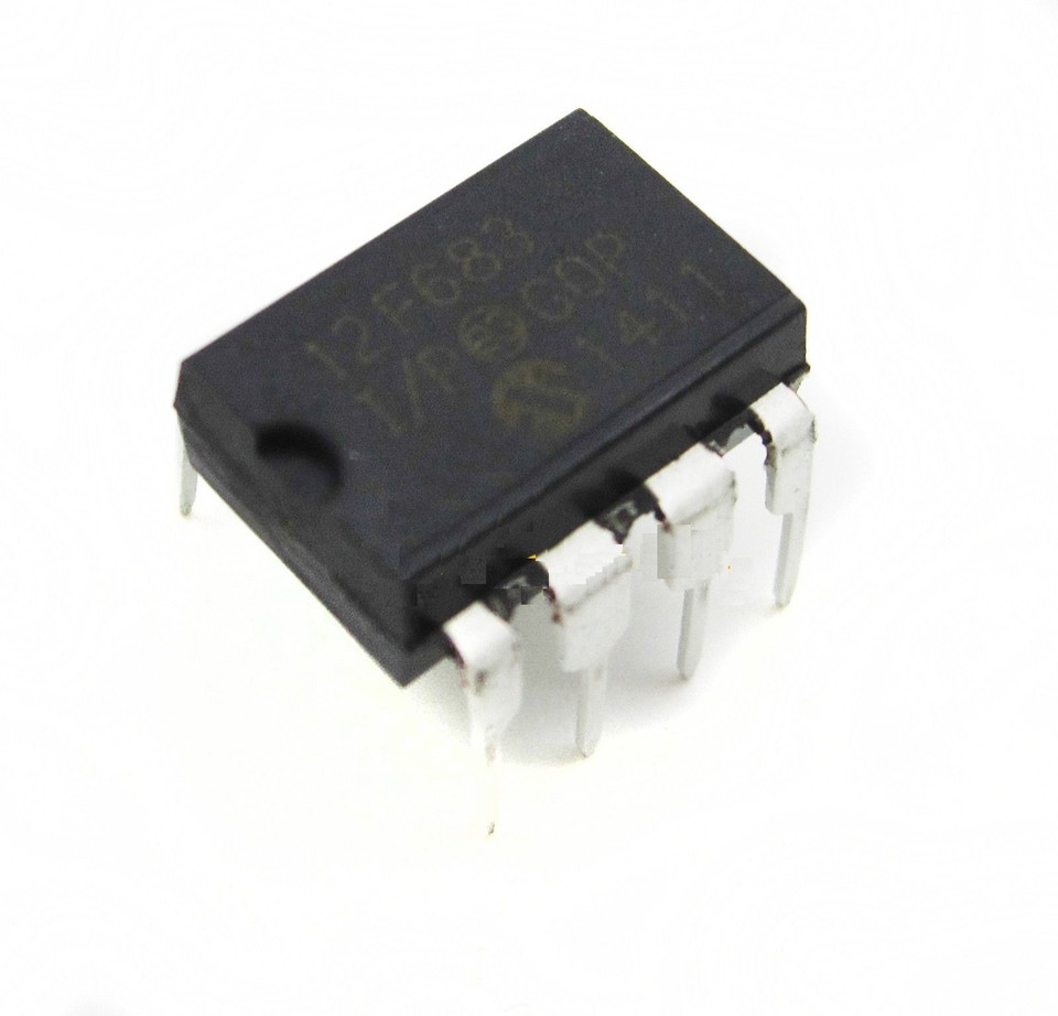 10pcs PIC12F683-I/P PIC12F683 12F683 Microcontroller CHIP IC DIP-8 | eBay