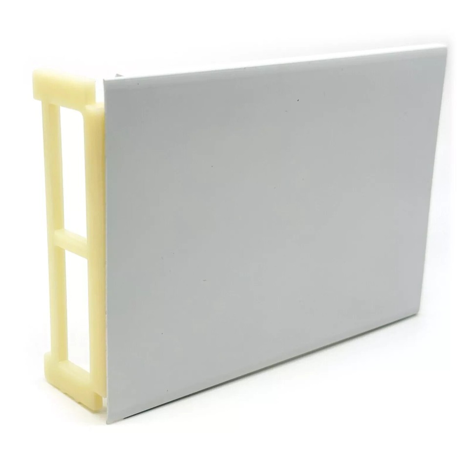 Champion Vertical Blind Valance Return and Clip Set for 3-1/2" Valances ...