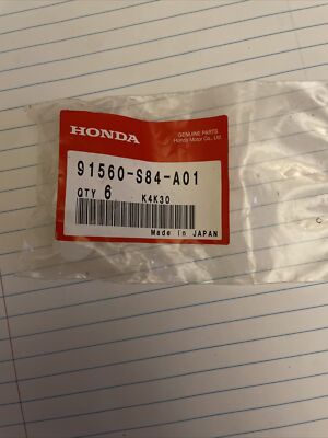 2003-On Honda Accord & Element Trim Panel Retainer 6 OEM | 91560-S84 ...