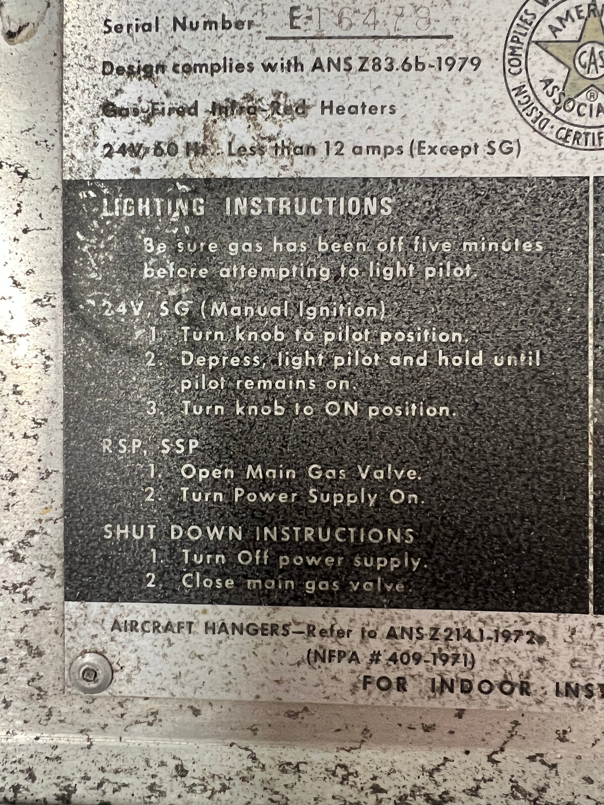 SolarFlo 50K BTU Unvented Gas Infra-Red Radiant Heater DH-50 | eBay